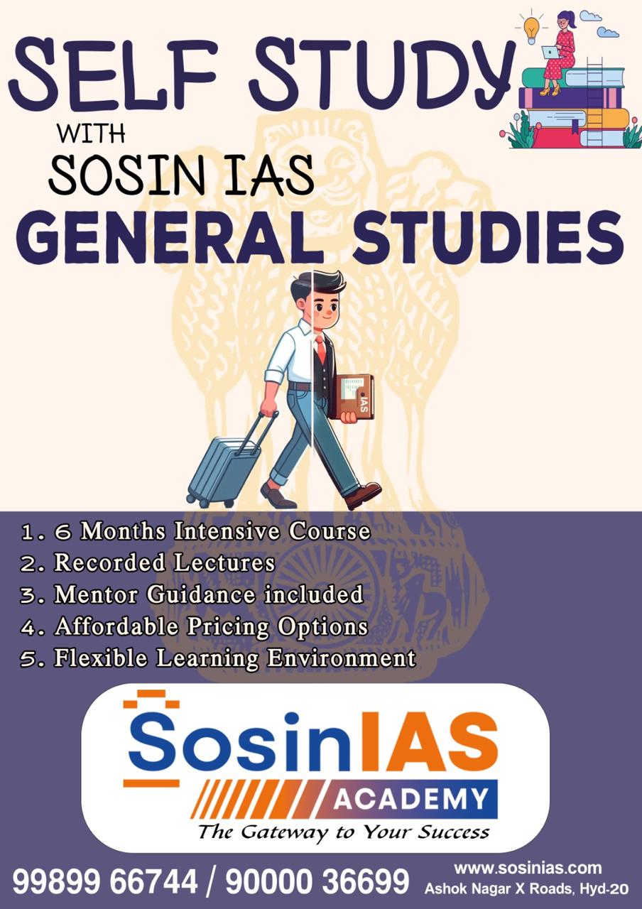 Best IAS Coaching Institute in India | UPSC Civil Services Coaching - Sosin IAS Academy