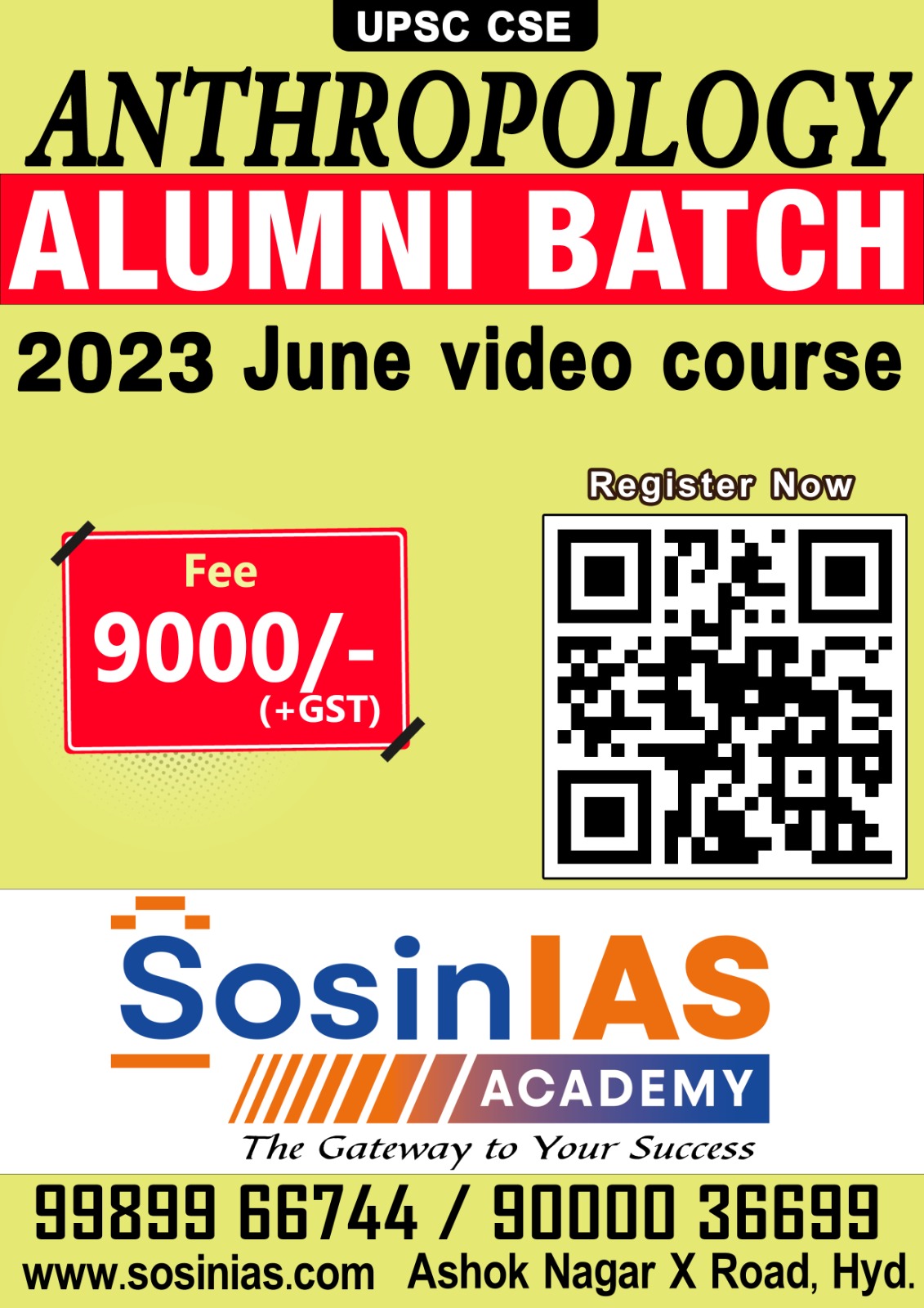 Best IAS Coaching in Hyderabad | Top UPSC Training at Sosin IAS Academy